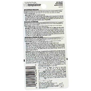 Maybelline Total Temptation Waterproof Very Black 800 .3 Fl