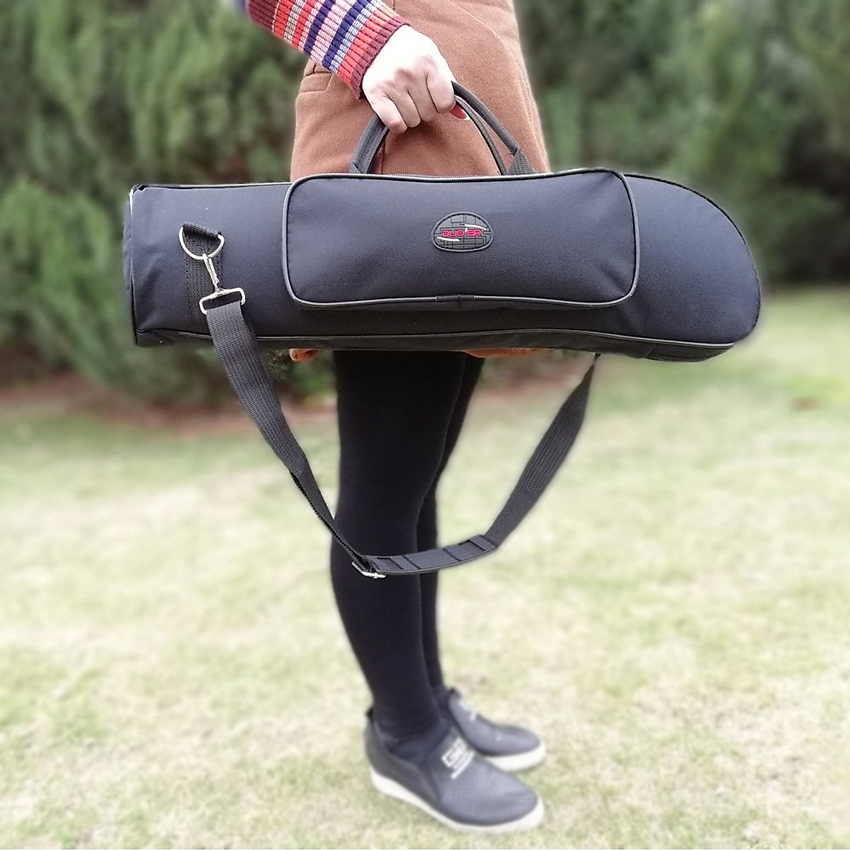 Xinlinke Trumpet Gig Bag 5mm Padded Soft Carrying Case with Single Shoulder Strap