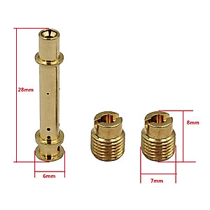 YHB Carburetor Carb Jet Kit Aftermarket Replacement for Predator 212cc Hemi Non-Hemi Carb .036 .037 140 E-Tube