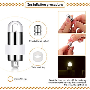 6 Pieces Waterproof Wasp Nest Decoy Fake Cloth Wasp Nest 12 LED Outdoor Paper Lantern with Paper Lantern Light for Home and Garden Outdoor