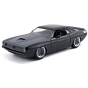 1/24 Jada Fast & Furious 7 Letty's 1970 Plymouth Barracuda Diecast 97195 Black,#G14E6GE4R-GE 4-TEW6W213354