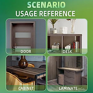 ZYJT Walnut Edge Banding, 1 inch x 50ft roll of Veneer Edge Banding, Pre-glued Flexible Real Wood Tape Banding for Cabinet Repair Furniture Restoration