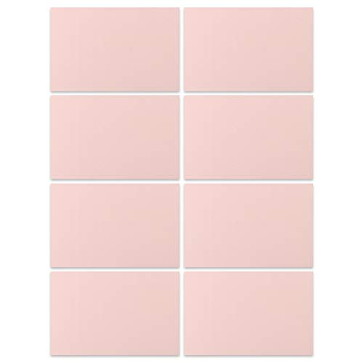 SGHUO 8 Pcs 4"x6" Pink Rubber Carving Blocks Linoleum Block Stamp Making Kit