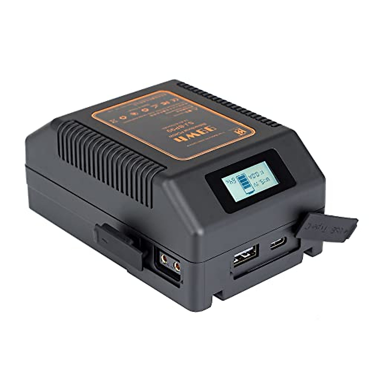 VILTROX 99Wh 14.8V V Mount Battery, 6700mAh V-Lock Mount Power Battery 10A Up Type-C, Dual D-Tap, USB-A, BP Outputs PD Fast Charging, for BMPCC 4k 6k Camcorders Cameras LED Lights Monitor