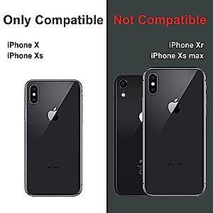 TORU Wallet Case for iPhone X - Matte Black Solid