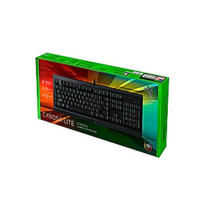 Razer Gaming Keyboard Mecha Membrane Keys Cynosa Lite. DE-Layout