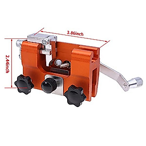 HOJILA Chainsaw Sharpener, Portable Chain Saw Sharpening Jig Kit, Suitable for All Kinds of Chain Saws and Electric Saws