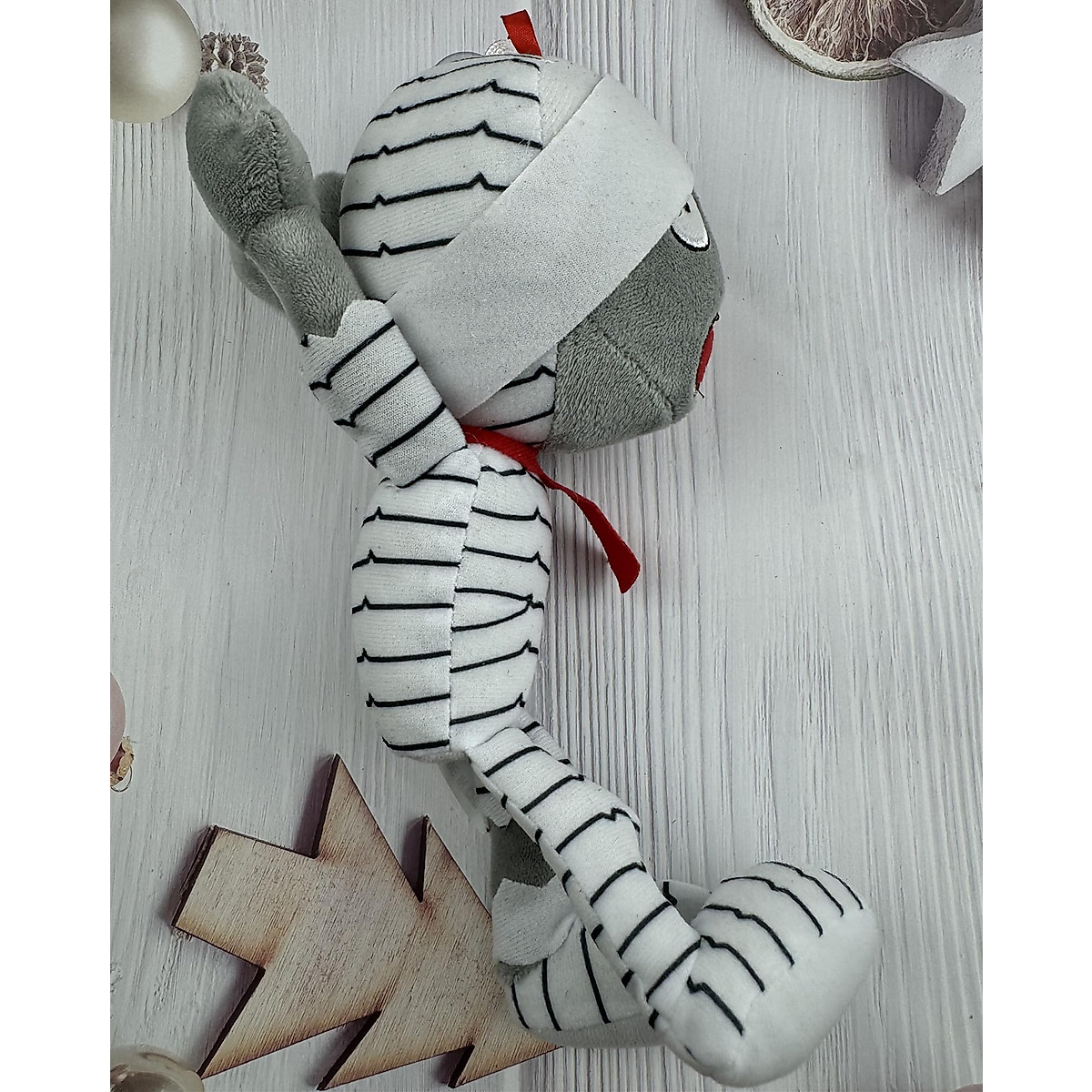 JHESAO 10" Plants and Zombies Mummy Plush Zombies Toys Normal Zombie PVZ Plushies 1 2 Stuffed Soft Doll Mummy Zombies New