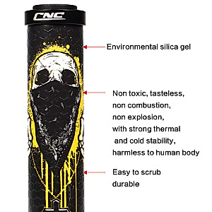 Chooee Silicone Bicycle Grips,Lock on Silica Gel Mountain Bike Handlebar Grips for MTB