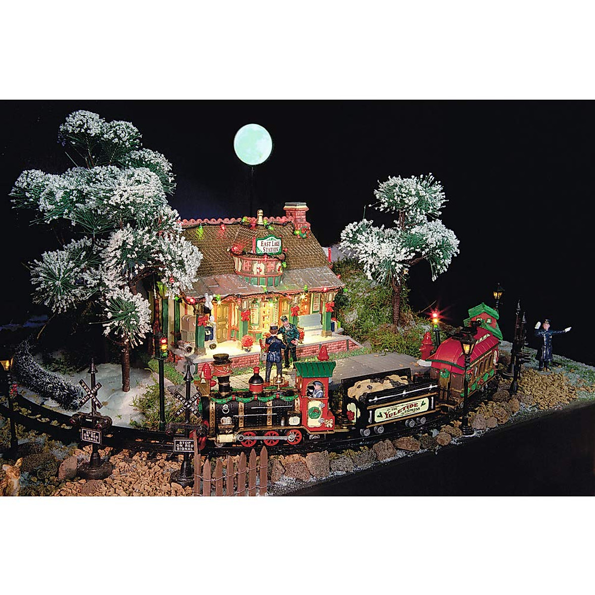 Lemax Christmas Village Straight Track for Christmas Express Set of 2-34685
