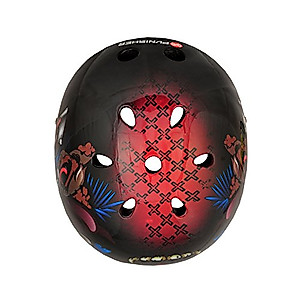 Punisher Skateboards Ranger 11 Vent Multi Sport Skateboard and BMX Helmet Youth Size Medium Includes Extra Helmet Pads, black (9213)
