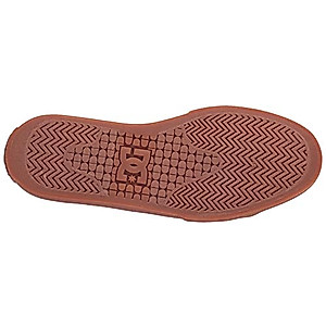 DC mens Manual Low Top Vegan Friendly Casual Skate Shoe, Black/Gum, 10.5 US