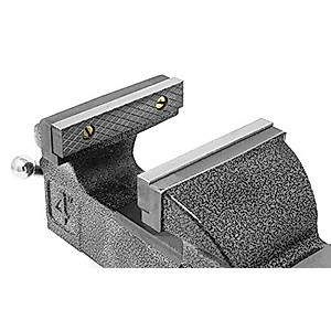 WEN Bench Vise, 4-Inch, Cast Iron with Swivel Base