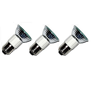 LSE Lighting Pack of 3, E27 50W Bulbs for Zephyr Milano Europa Hoods 75mm