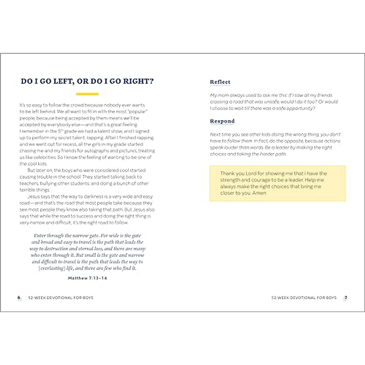 52-Week Devotional for Boys: Prayers for Growth and Inspiration