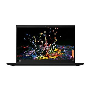 Lenovo ThinkPad X1 Carbon 7th Gen - 20QD000BUS: 14-Inch FHD (1920x1080) IPS Screen, 8GB RAM, 256GB Nvme SSD, Win 10 Pro, I5-8265U, Black
