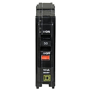 Square D - QO150CP QO 50 Amp Single-Pole Circuit Breaker