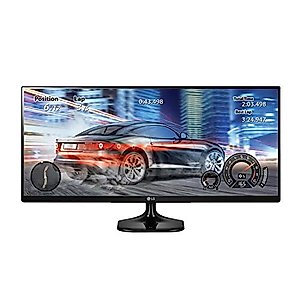 LG 25UM58-P UltraWide Monitor 25'' 21:9 FHD () IPS Display, sRGB 99%, On-Screen Control, Screen Split 2.0, Game Mode