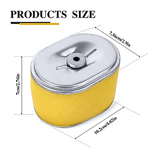 2 Pack GX160 Air Filter for Honda GX200 AFZE18 GX140 Horizontal Engines and 17210-Z4M-821 17210-ZE1-505 17210-ZE1-517 OEM Air Cleaner with Pre Filter