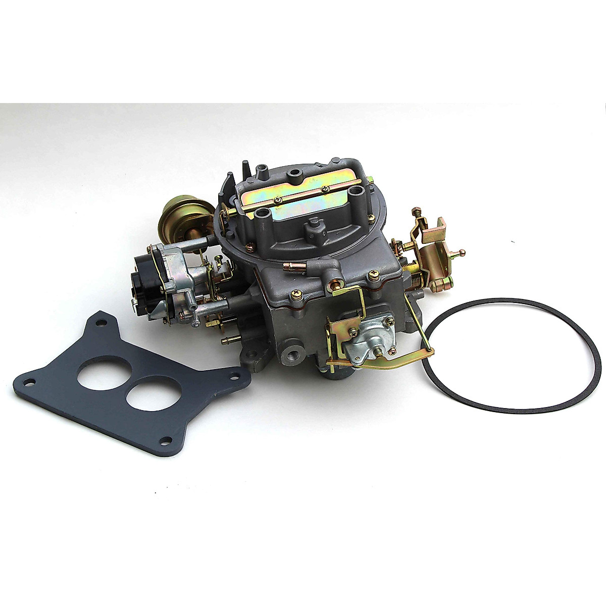 New Carburetor Two 2 Barrel Carburetor Carb 2100 2150 Compatible with Ford 289 302 351 Cu Jeep Engine with Electric Choke Replaces Motorcraft 2150 Carburetor