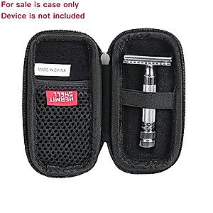 Hermitshell Travel Case for Merkur Mk34c / MK-37001 Double Edge Razor Short Handle