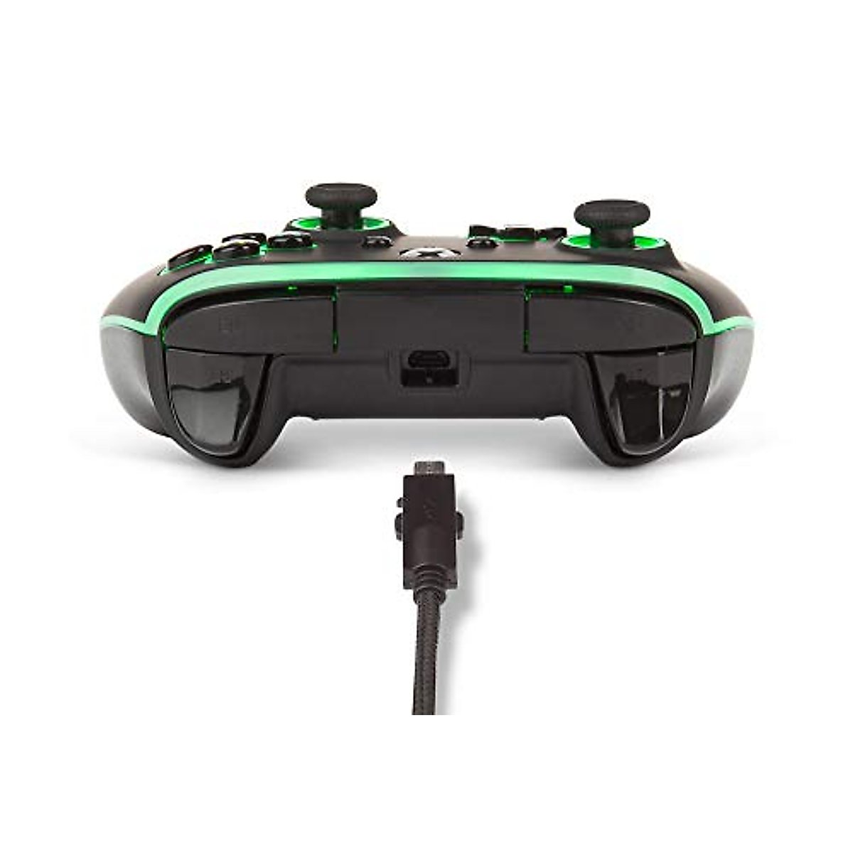 PowerA Spectra Enhanced Illuminated Wired Controller for Xbox One, gamepad, video game, gaming controller, works with Xbox Series X|S