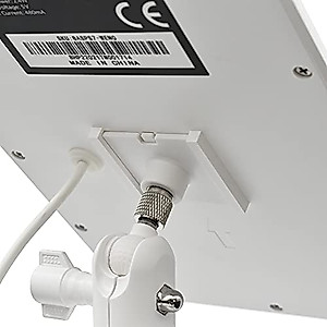 Aobelieve Gutter Mount for Ring Solar Panel, White