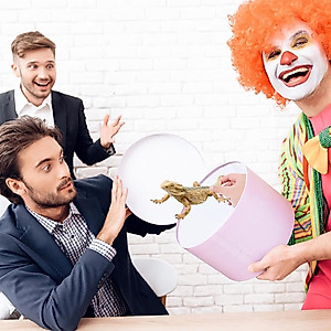 Rismise Lizard Figurine Toys Lizard Animals Figures Lizard Toys Plastic Lizard Model Bearded Dragon Animal Figurines for Cake Decoration Educational Toys Gecko Animal Trick Reptile Prank Props