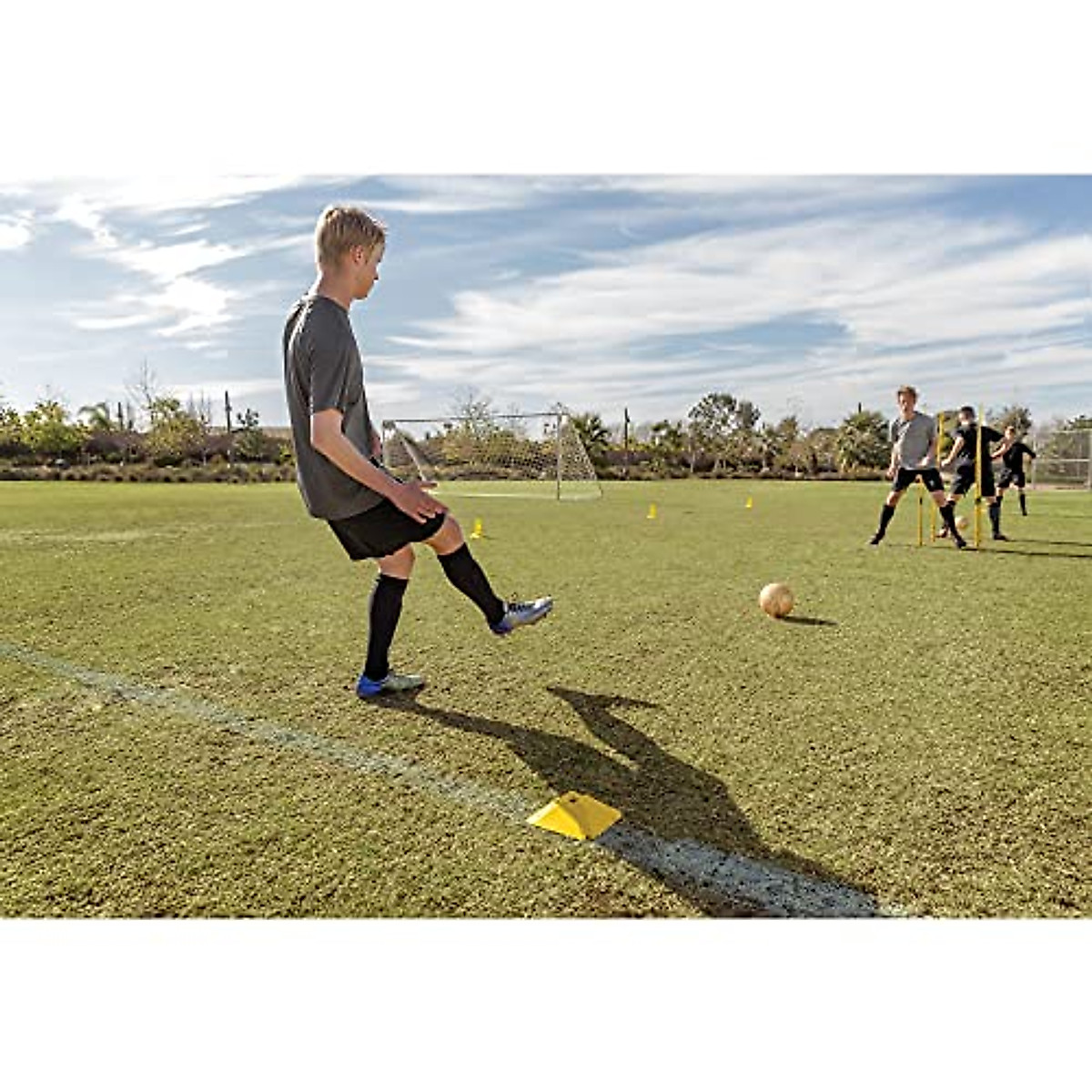 SKLZ Golden Touch Weighted Soccer Technique Training Ball, Size 5