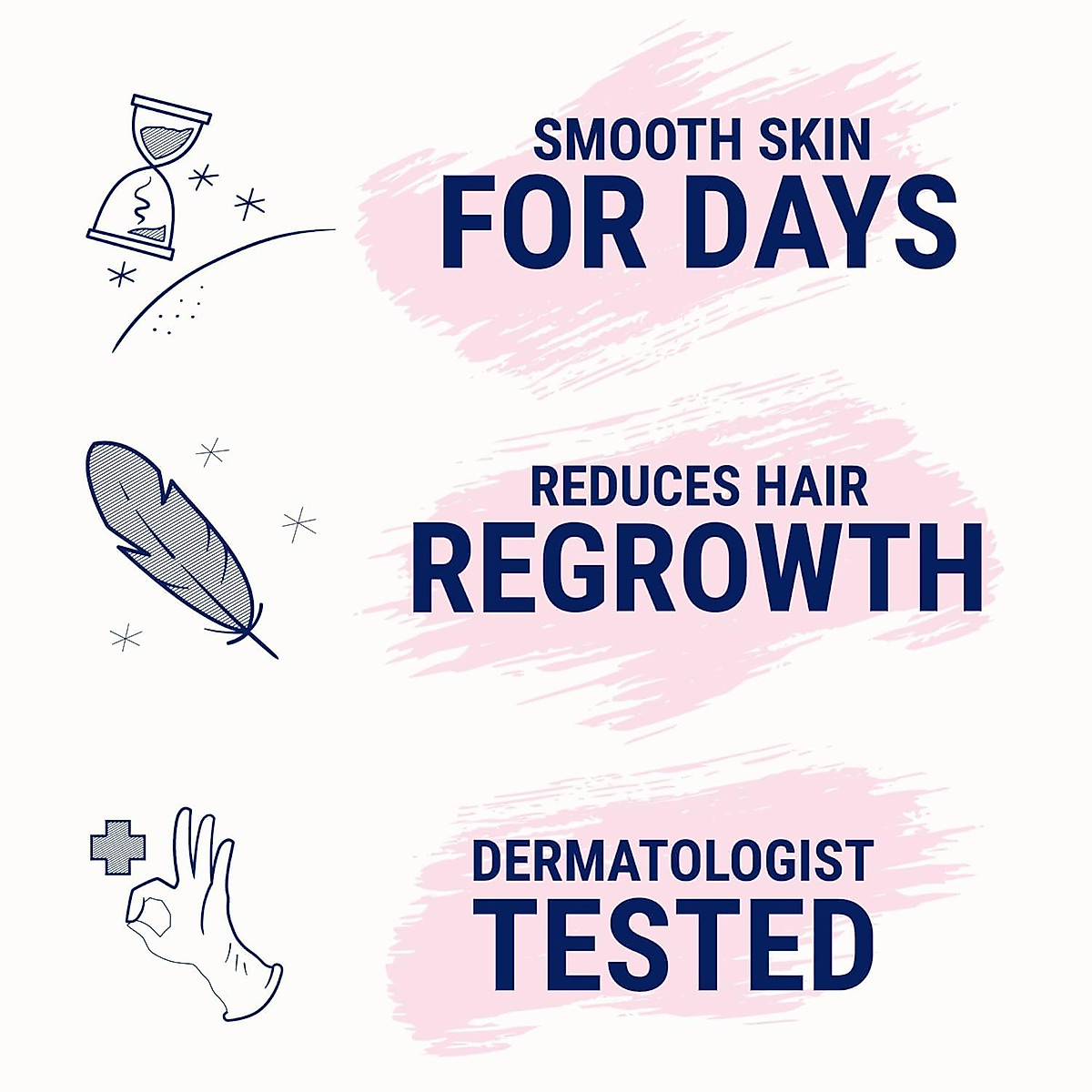 Nair Hair Remover Wax Ready-Strips 40 Count Legs/Body (2 Pack)