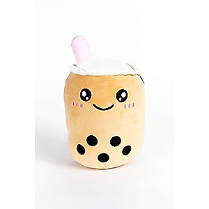 The Original Boba Tea Reversible Boba Plush - Happy to Mad (Reversible Boba Plushie)