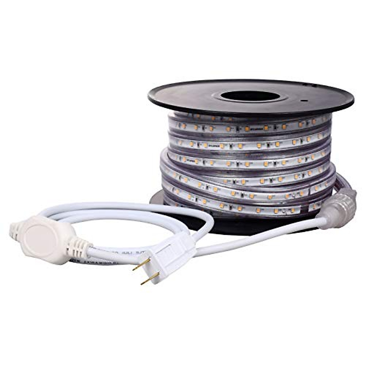 SYLVANIA LED Plug-In 32.8' Outdoor Flex Light Strip Complete Lighting Kit, 6500K Daylight Color Temperature - 1 Pack (75626)