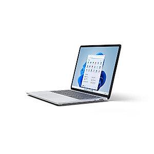 Microsoft Surface Laptop Studio - 14.4" Inch Touchscreen, Intel Core i5, 16GB RAM Memory, 256GB SSD, Perfect for Surface Pro, Surface Book 3 and Surface Tablet Users Platinum 9U1-00001 (Renewed)