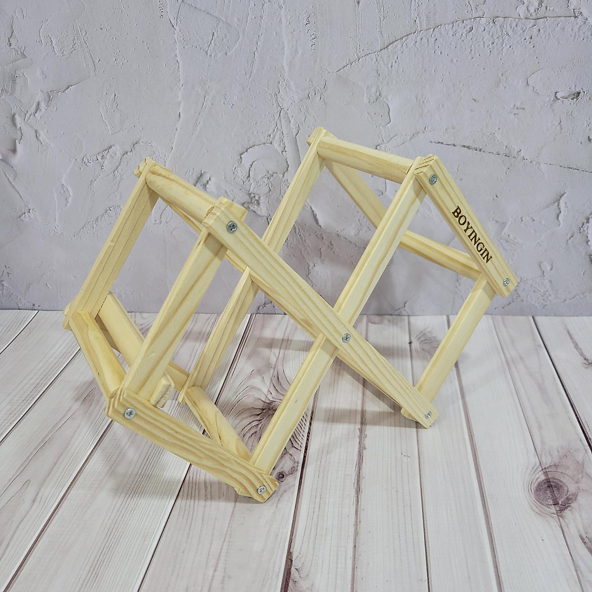 BOYINGIN Bottle Stands,Stylish and Functional,Durable Construction,Versatile Use