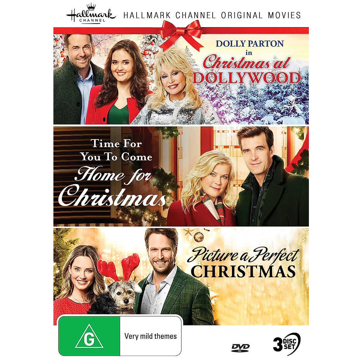 Hallmark Christmas Collection 11 (Christmas At Dollywood / Time For You To Come Home For Christmas / Picture A Perfect Christmas)