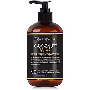 Renpure Coconut Milk Nourishing Shampoo, 16 Ounce