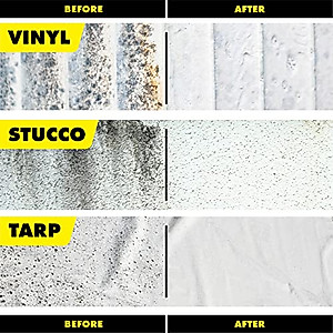 STAR BRITE Mold Stain & Mildew Stain Remover + Cleaner – Lifts Dirt & Removes Mildew Stains on Contact - 22 OZ Spray, clear (085616SS)