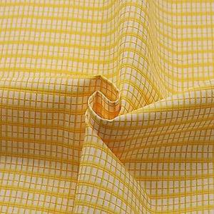 Yellow Flowers Series 5pcs Cotton Fabric Quilting Patchwork Fabric for Sewing DIY Crafts Handmade Bags 40X50cm (Yellow Flowers)