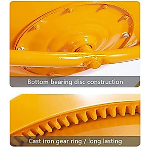 GIVIMO 4.2 CU FT Electric Cement Mixer Electric Concrete Mixer 1/2 HP 120 L Construction Mortar Stone Cement Mixing Machine 30RPM