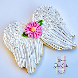 Angel Wings Cookie Cutter, 3.5" Made in USA by Ann Clark