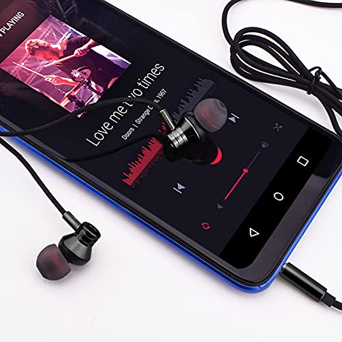 Slowbull 3 Pack wired Earbuds,In-ear headphones with microphone，Wired Earphones with sound insulation,High-definition, pure sound, suitable for smart phone, Android,iPod、iPad、 PC and other 3.5mm jacks