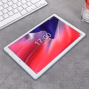 10 Inch Tablet Night Reading Mode 3GB 64GB 6000mAh High Capacity Battery 3 Card Slots 8 Core Tablets Fast Charging with WiFi 3G for Kids on The Go (US Plug)