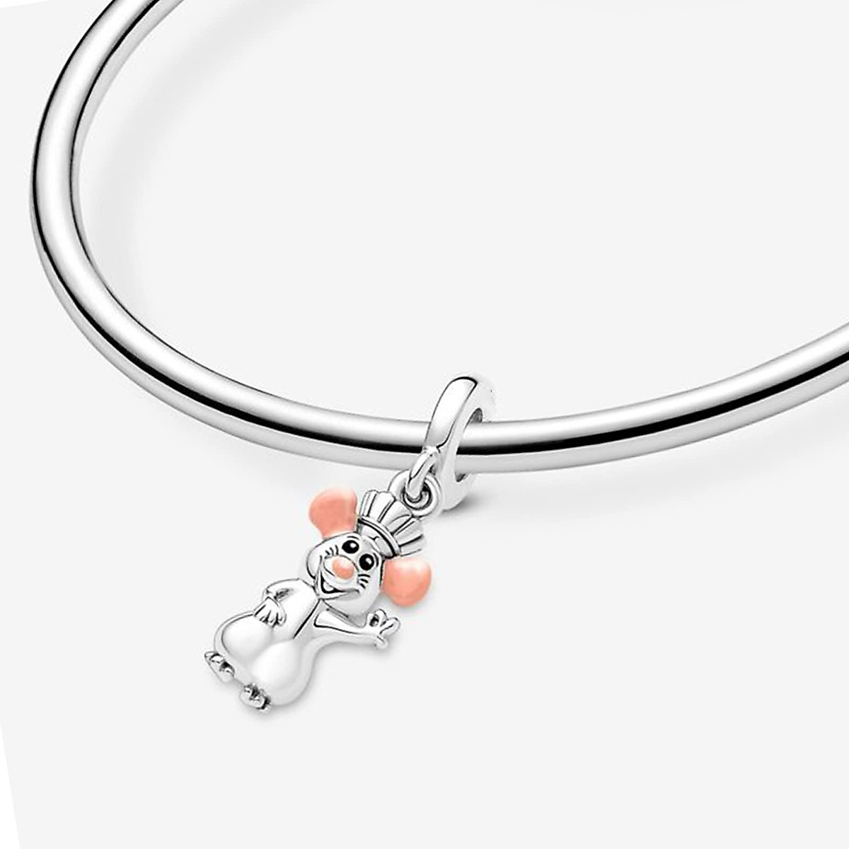 PHOSEA 925 Sterling Silver Dangle Charm Beads Pendants Fit for European Bracelets Charms DIY Jewelry Gift for Women Girls (Redmi Dangle)