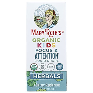 Mary Ruth's Organic Kids Focus & Attention Drops, 1 FZ