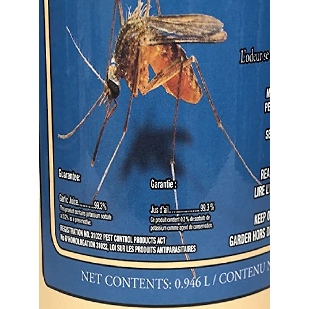Mosquito Barrier 2001 Liquid Spray Repellent, 1-Quart