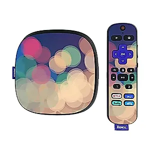 MightySkins Skin Compatible with Roku Ultra HDR 4K Streaming Media Player (2020) - Focus | Protective, Durable, and Unique Vinyl Decal wrap Cover | Easy to Apply, Remove, | Made in The USA