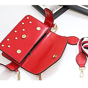 Beatfull Designer Bee Purse Fashion Crossbody Purse with Pearl for Women Pu Leather Shoulder Bag Clutch Handbags