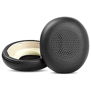 YDYBZB Ear Pads Replacement Ear Cushions Memory Foam Compatible with Jabra Evolve2 65 UC Evolve2 65 MS Headphones ( Protein Leather Earpads )
