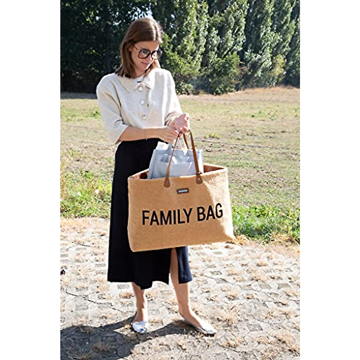 Childhome The Original Mommy Bag Organizer, Mommy Bag Insert, Large Baby Diaper Bag Insert, Mommy Hospital Bag Organizer, Mommy Baby Bag Insert, Pregnancy Must Haves