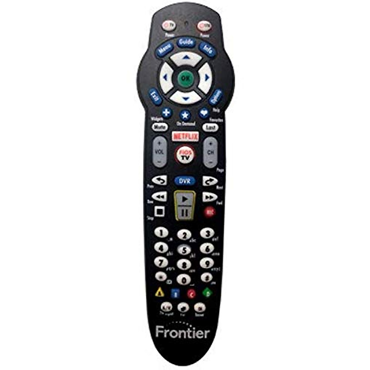Latest Frontier FiOS Remote Control Netflix Version (Also Works for Verizon Fios)